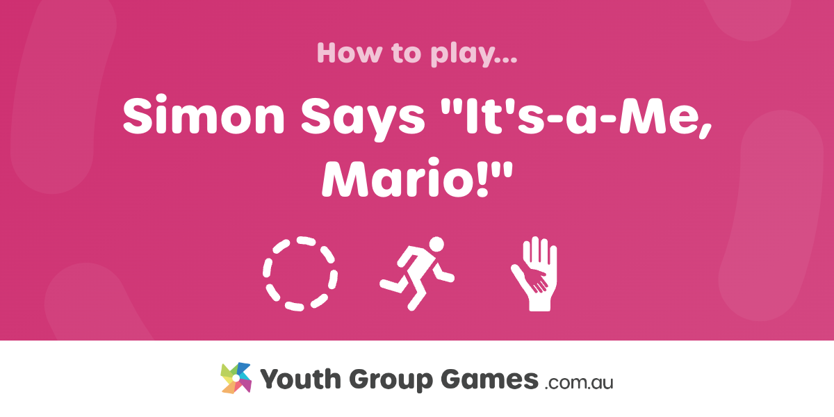 Simon Says "It's-a-Me, Mario!" | Youth Group Games