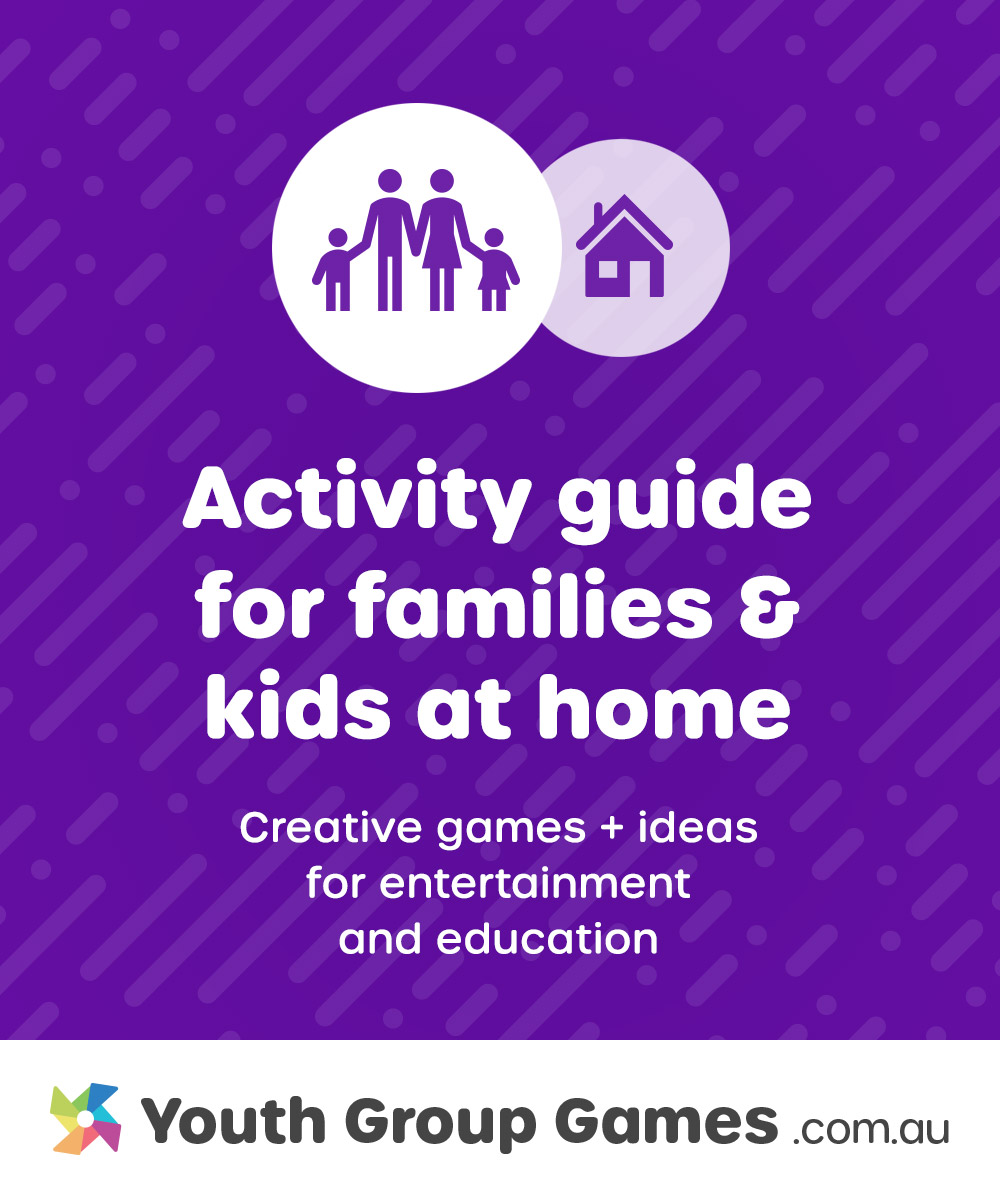Activity Guide for Families at Home | Youth Group Games | Games, ideas ...